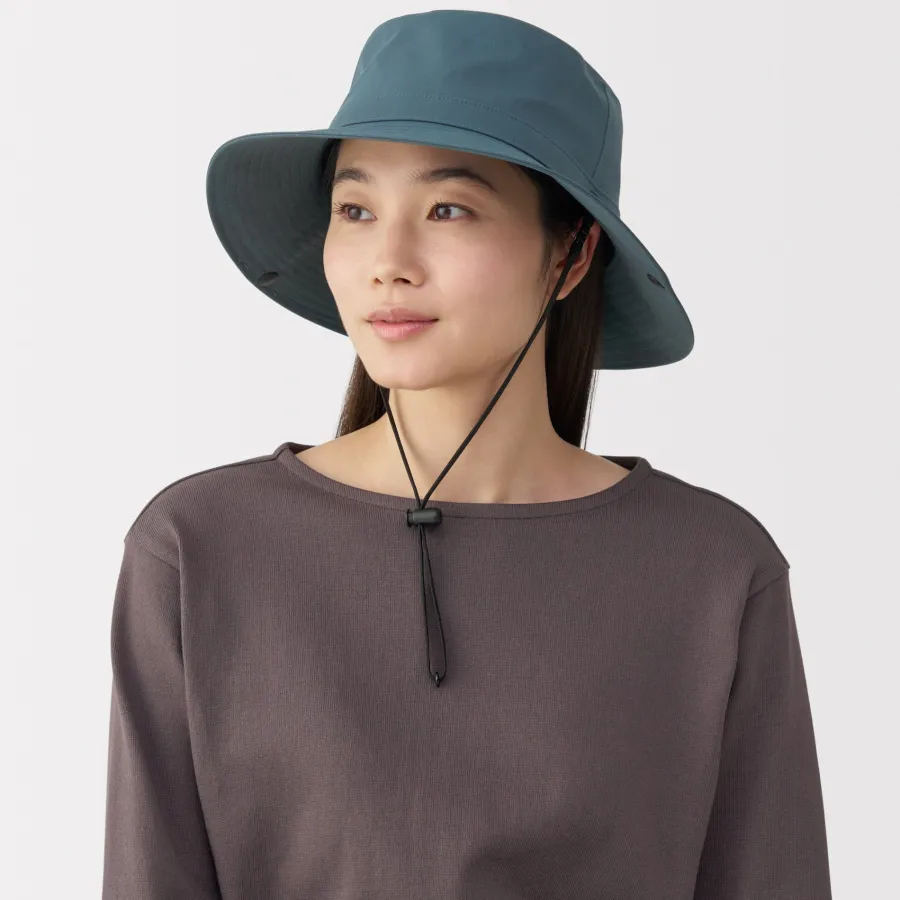 Outlet Water Repellent Sealing Taped Safari Hat Women Hats|Hats - Muji